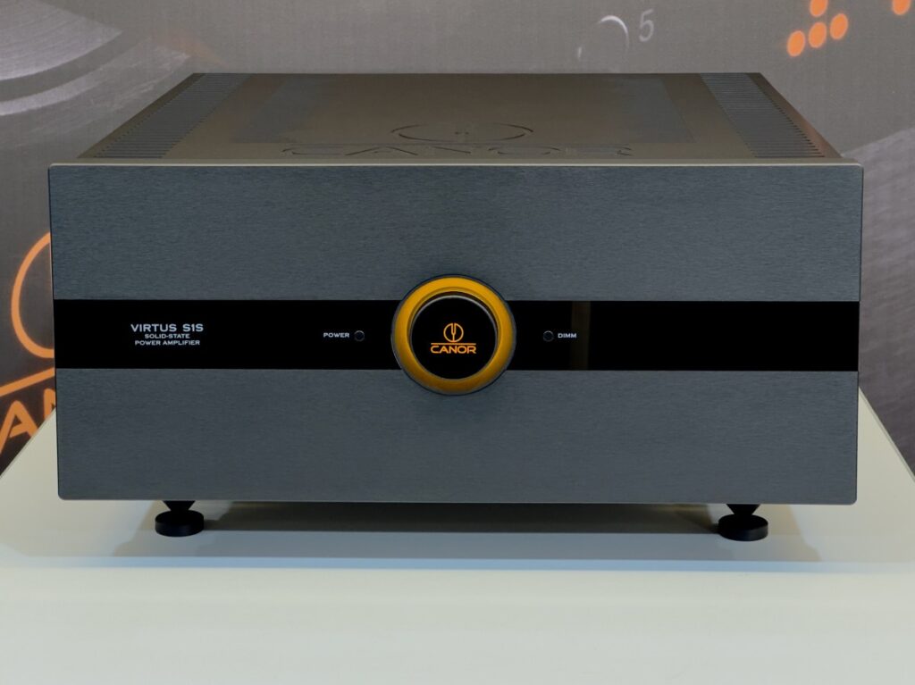 Canor Virtus S1S Solid-State Dual-Mono Power Amplifier